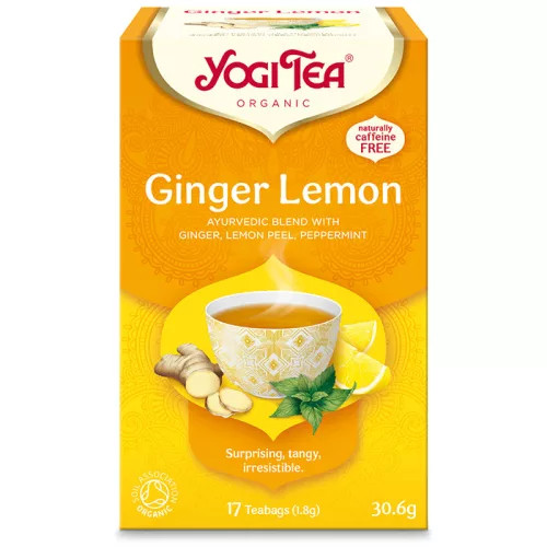 Yogi Tea Ginger Lemon, Márkáink - Yogi Tea - Zöld tea, Feket